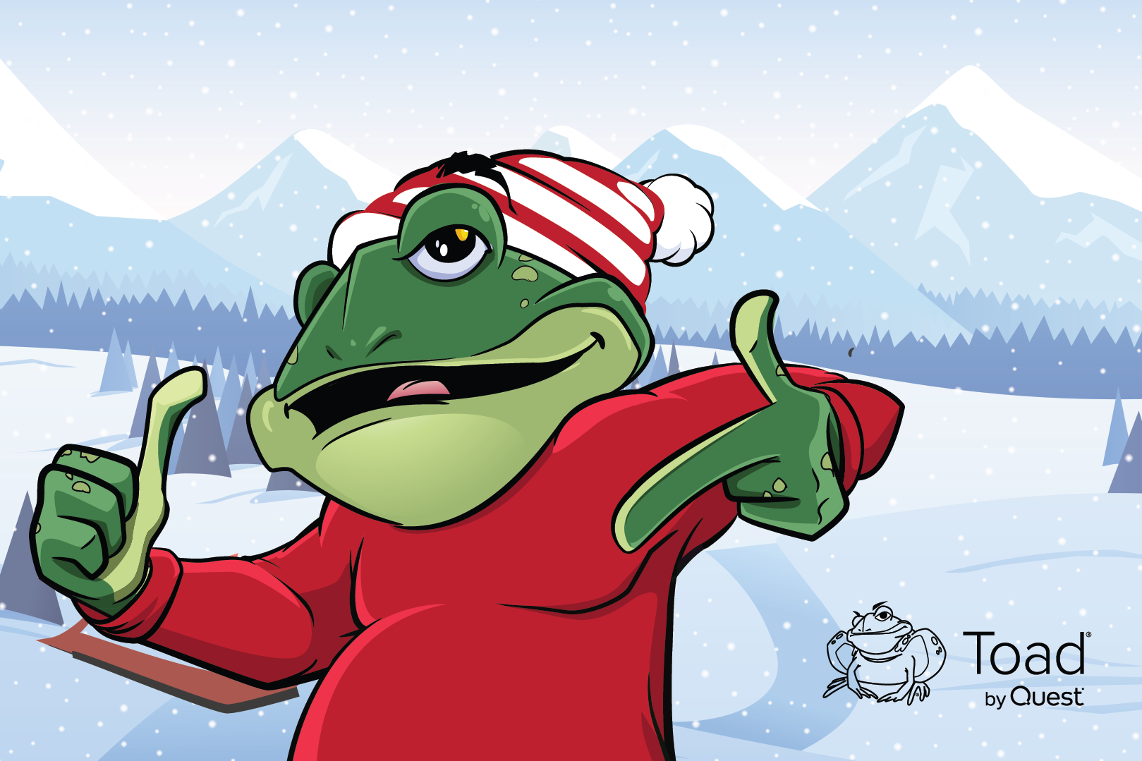 Free T Toad For Oracle Winter Toad Icon And Wallpaper