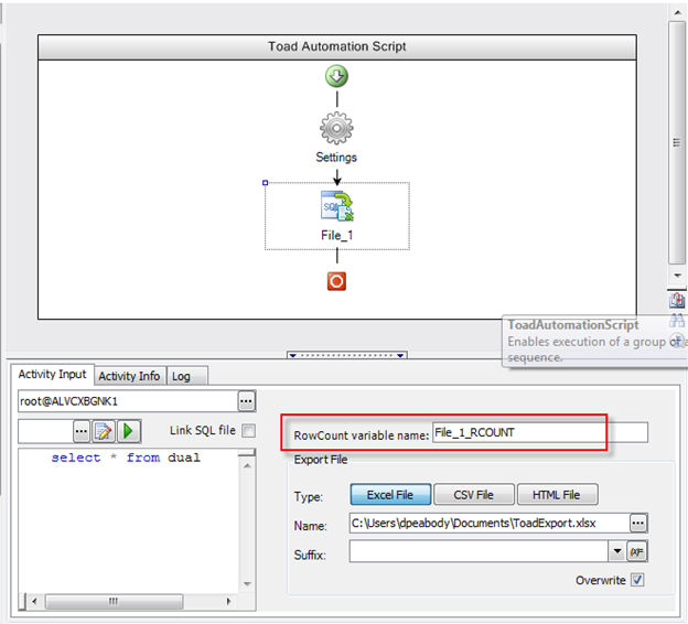 Toad Data Point Automation Series Blog 13 Variables In Exception 4237