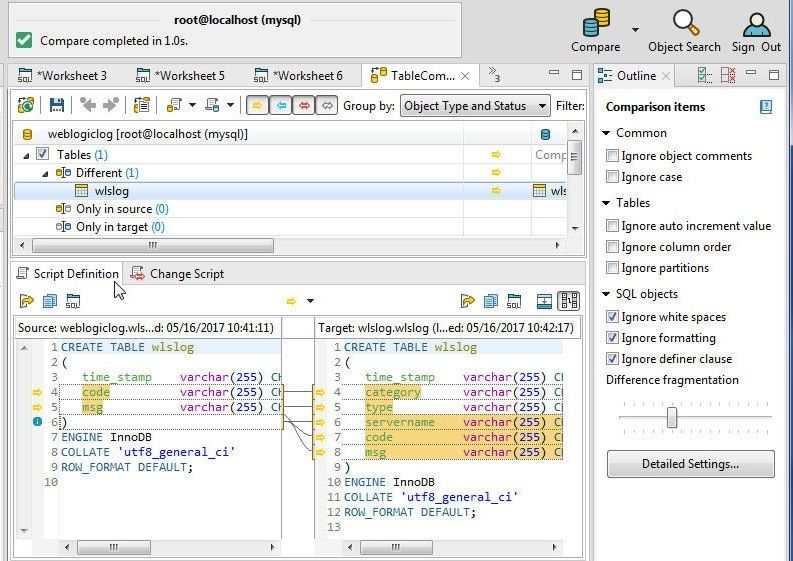 Using Toad Edge with MySQL Database
