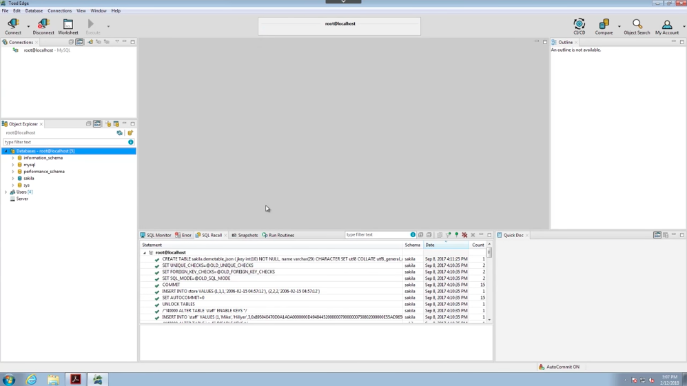 Toad Edge Installation on Windows